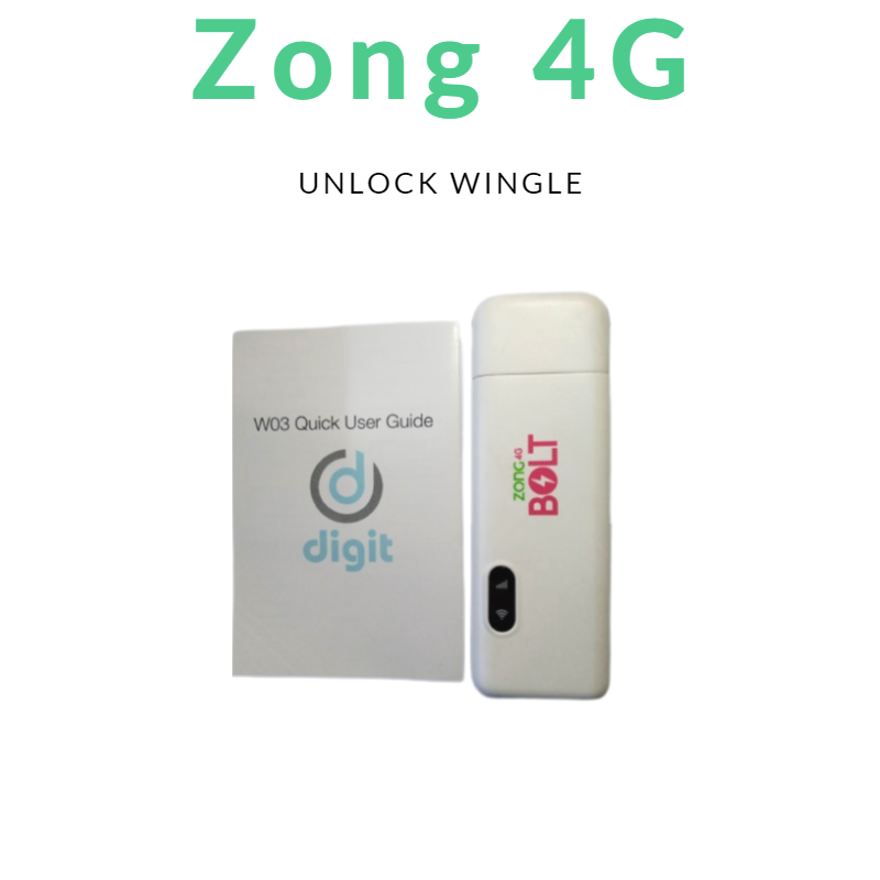 Zong w03 wingle unlock - Tech in Budgets