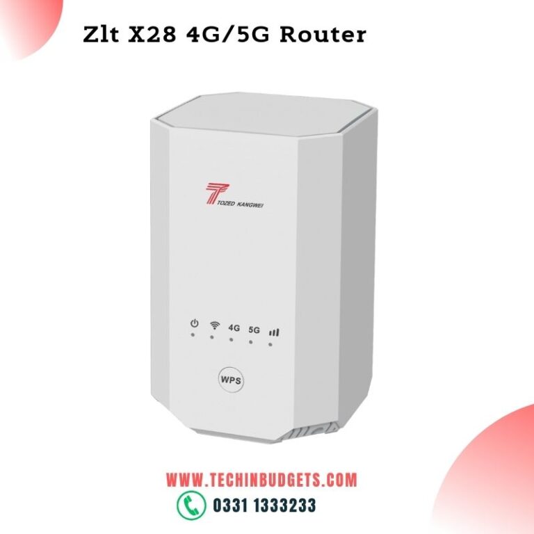 ZLT X28 4G/5G Sim Wifi Router - Tech in Budgets
