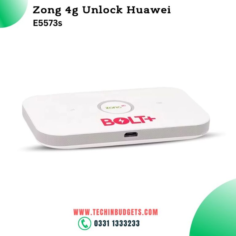Zong Huawei E5573 4G Unlock Device - Tech in Budgets